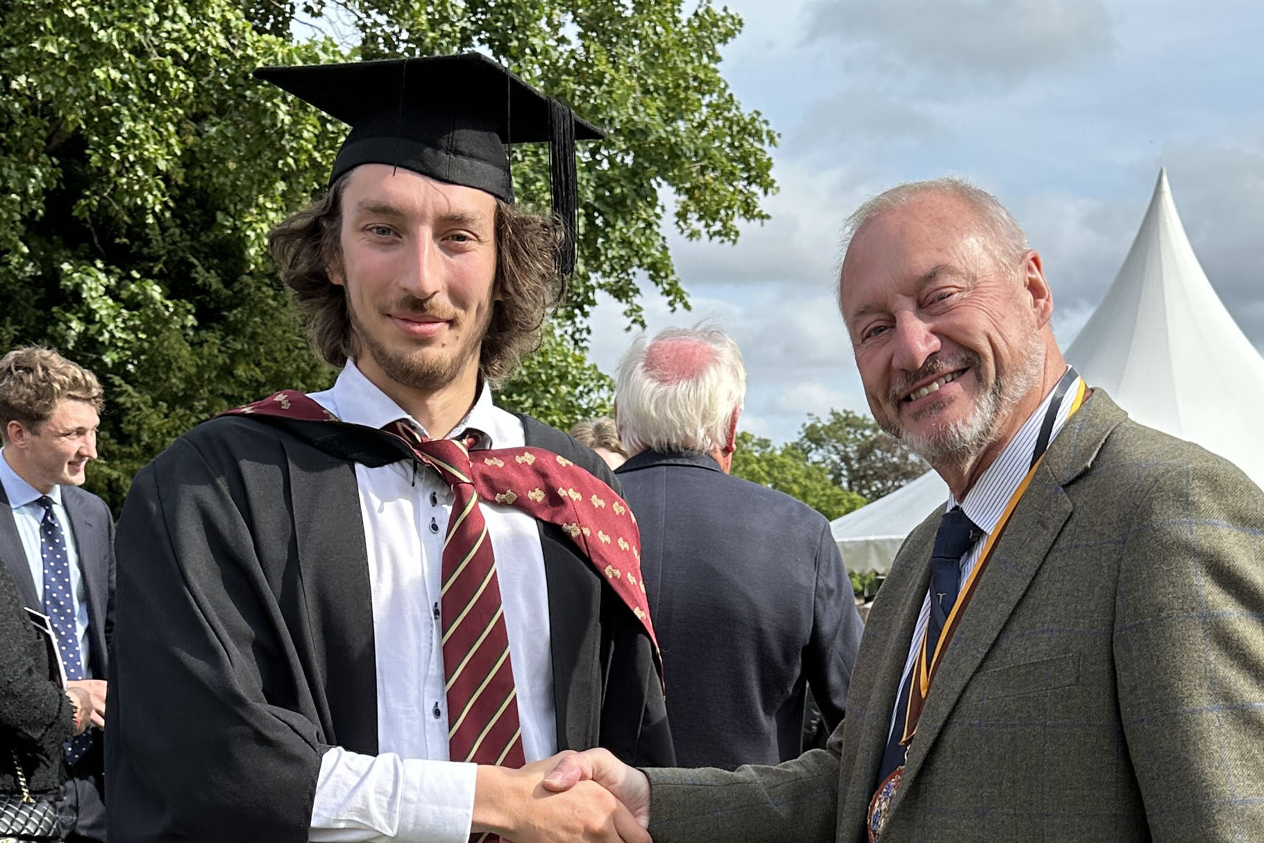 Jasper Merrick wins RAU prize - Worshipful Company of Farmers